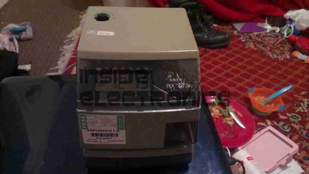 Amano PIX 3000x Timeclock – Experimental Engineering