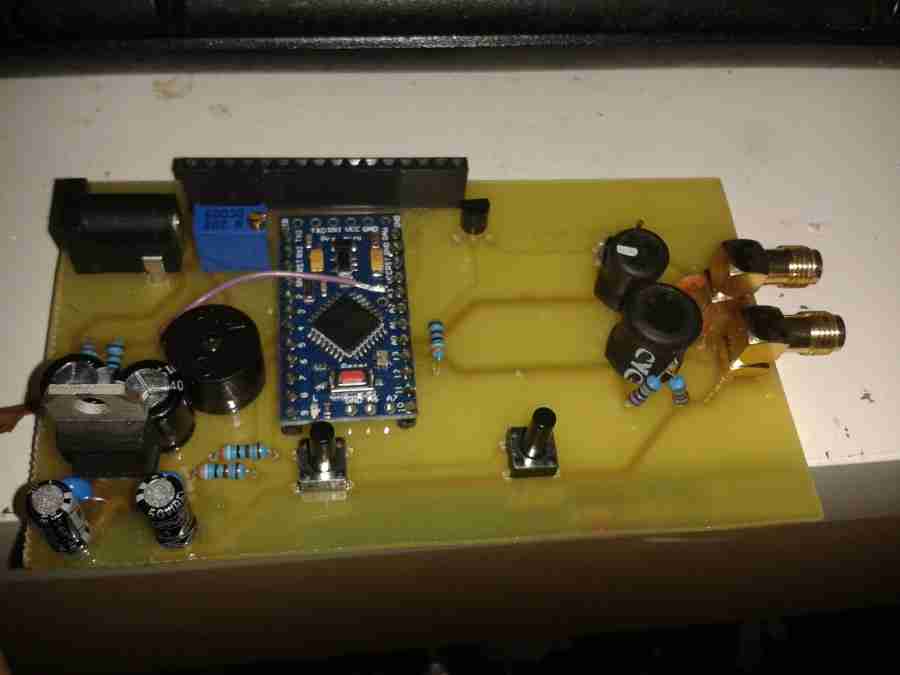 Arduino Based SWR/PWR Meter – The Board – Experimental Engineering