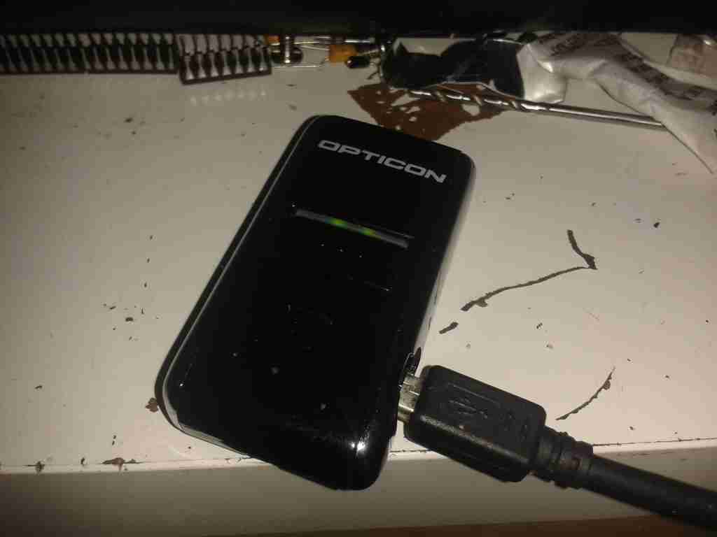 Opticon OPN-2001 Barcode Scanner – Experimental Engineering