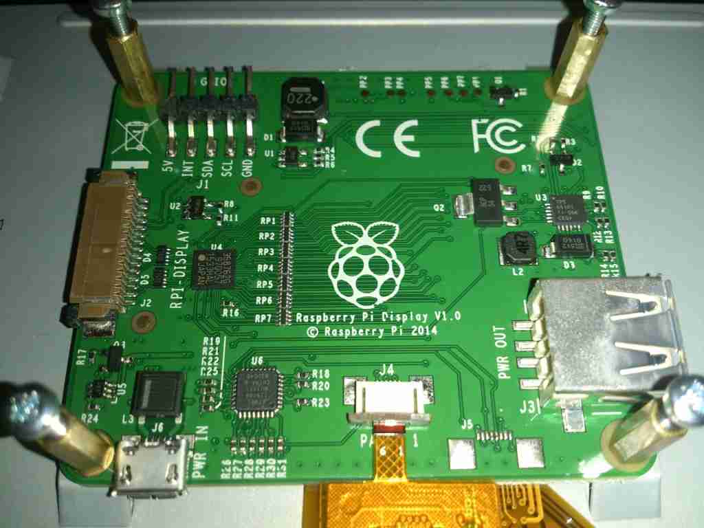 Official Raspberry Pi 7″ Touch LCD – Experimental Engineering