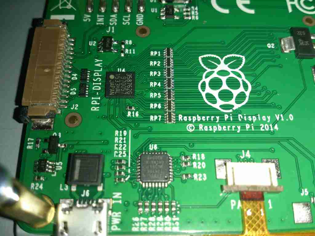 Official Raspberry Pi 7″ Touch LCD – Experimental Engineering