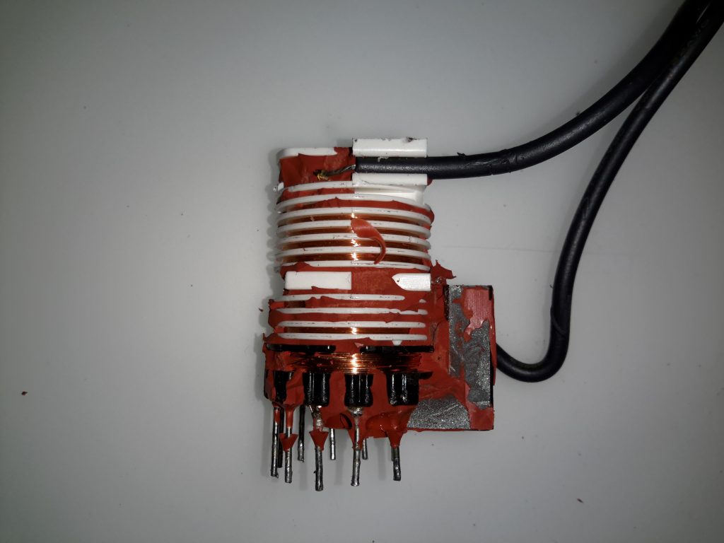 CRT Flyback / Line Output Transformer Destructive Teardown ...
