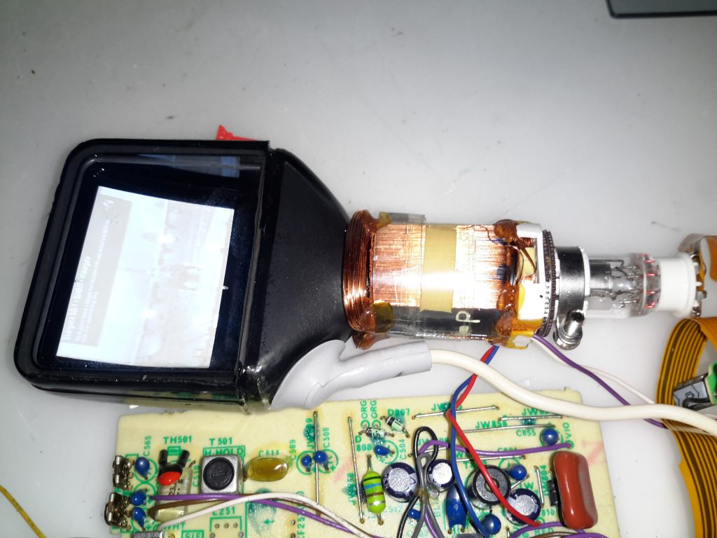 Sony Watchman FD-20 Flat CRT TV Teardown – Experimental Engineering