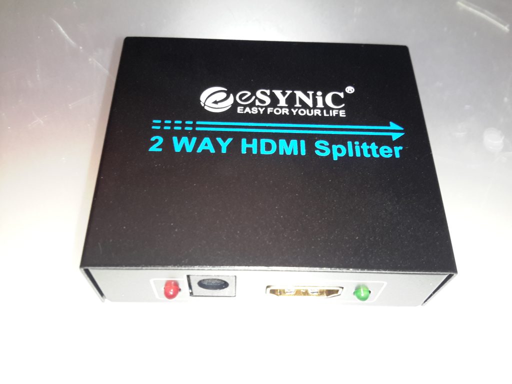 eSynic 2-Way HDMI Signal Splitter – Experimental Engineering