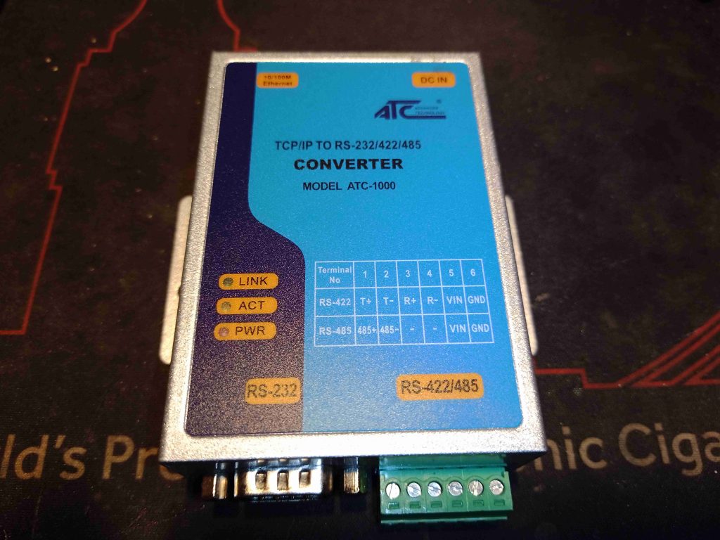 ATC-1000 Serial to IP Converter Teardown – Experimental Engineering